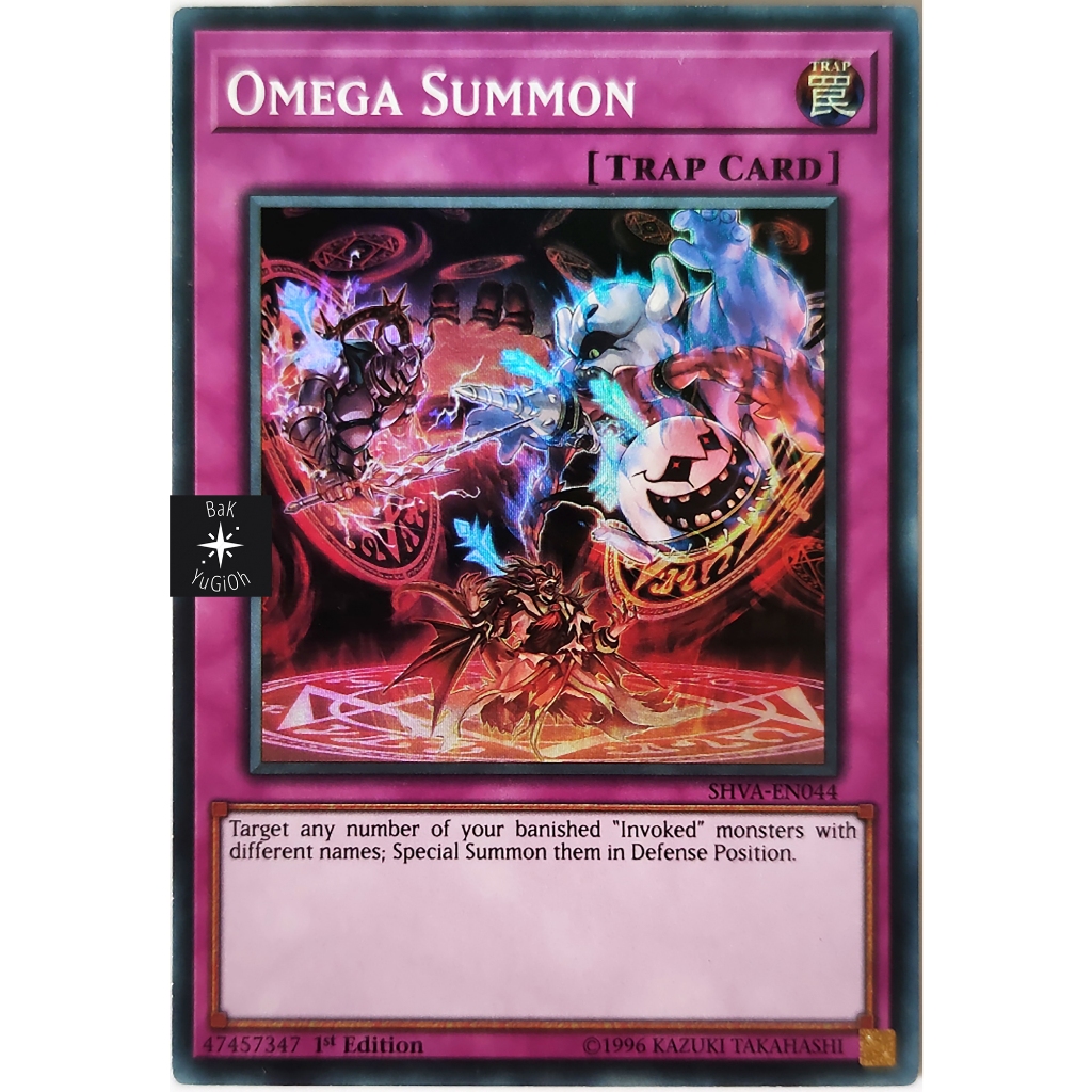 [BaK Yu-Gi-Oh!] Omega Summon |EN| Super Rare [Chính Hãng] | Shopee Việt Nam