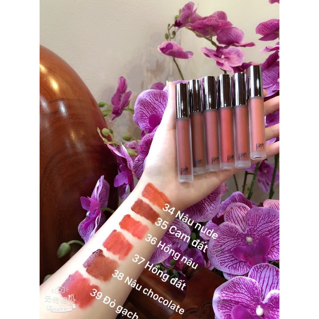 Son kem lì Bbia Last Velvet Lip Tint Hàn Quốc, mềm mịn, lâu trôi, tông ...