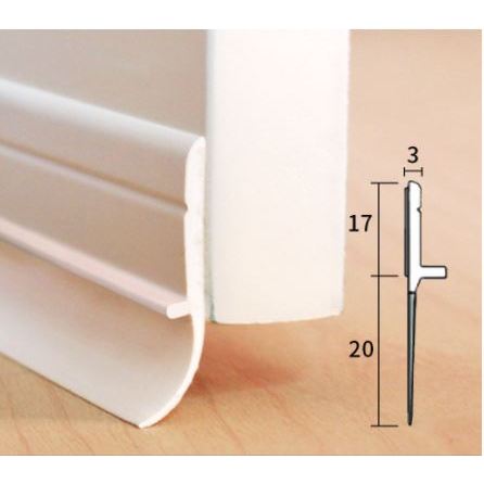 Ron PVC [Có 5 Màu] Chặn Khe Cửa Đa Năng Dài 100cm, Thanh Dán Cửa, Miếng ...