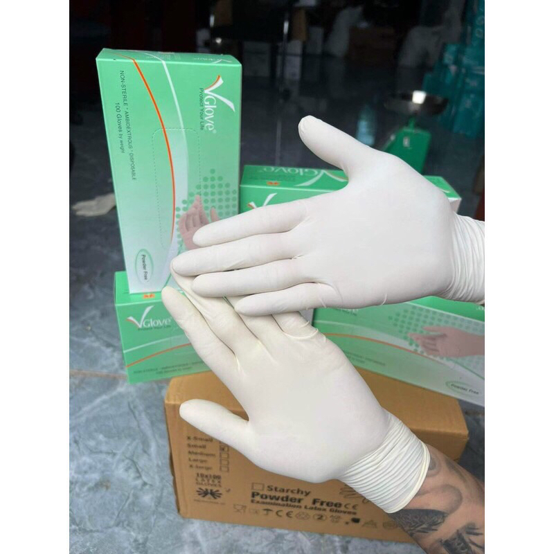 Gang Tay Trắng, Gang Tay Đen không bột hàng Loại 1 Cho SPA -TMV, Phun ...