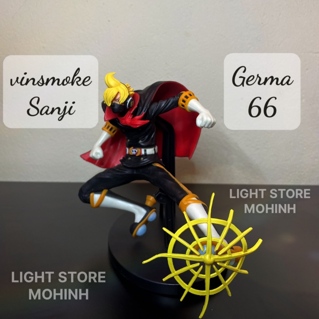 [20CM] MÔ HÌNH NHÂN VẬT VINSMOKE SANJI GERNA 66 ANIME ONE PIECE, SƯU ...
