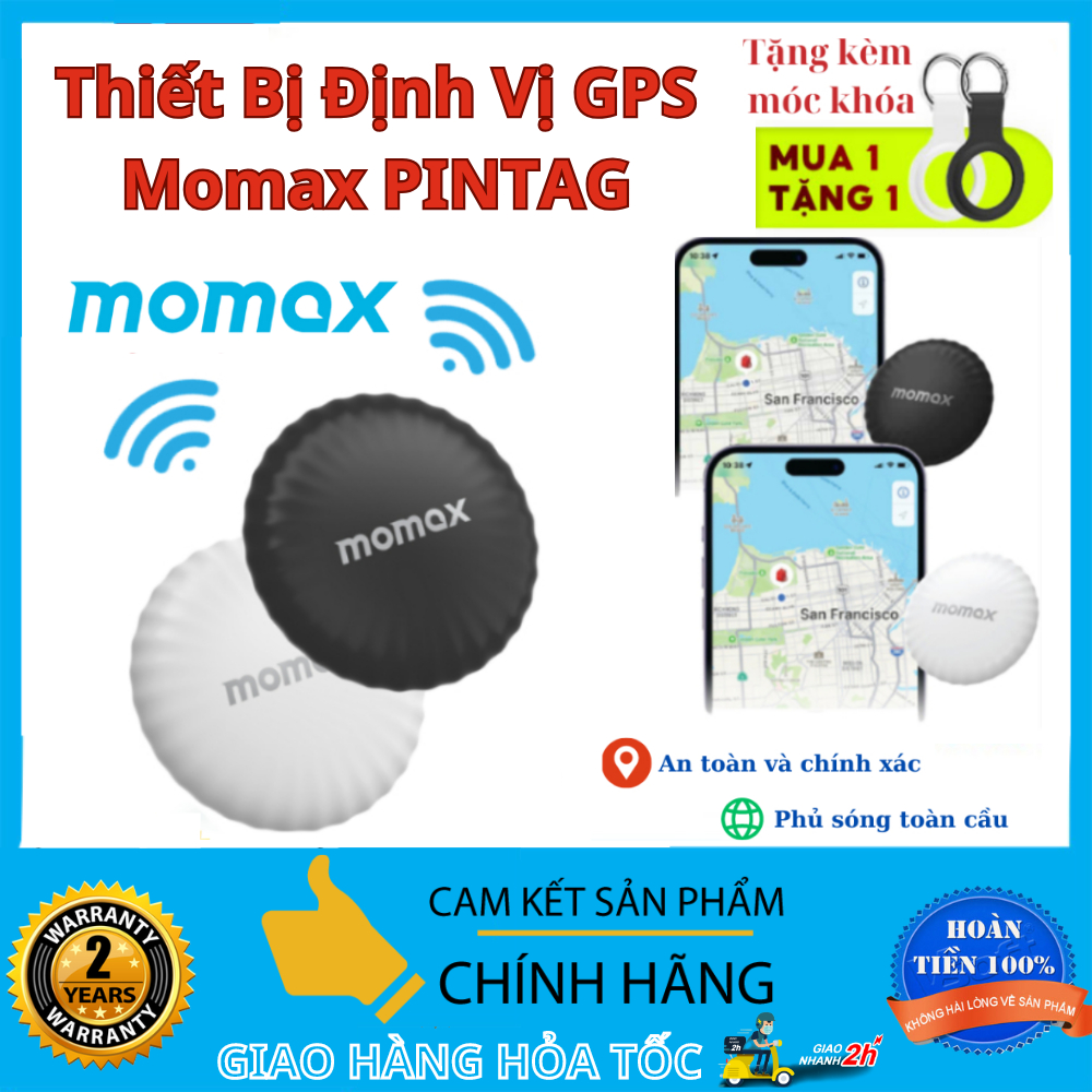 Thiết Bị Định Vị GPS Mini Momax PinTag - Định Vị Xe Máy, Người Già ...