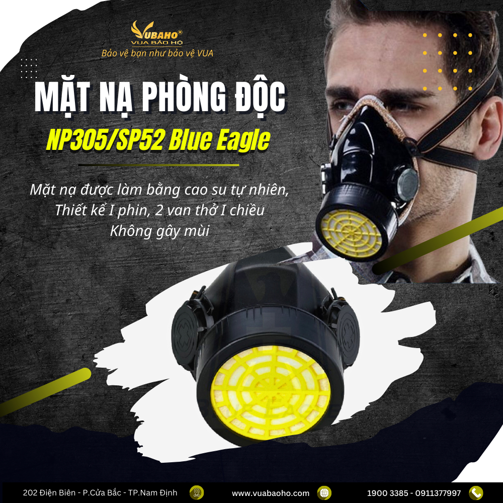 Mặt nạ phòng độc Blue Eagle NP305/SP52 | Shopee Việt Nam