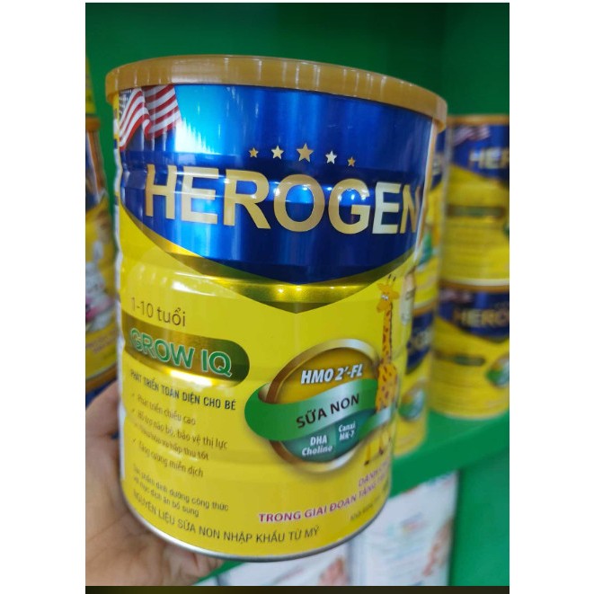SỮA BỘT HEROGEN GROW IQ 900G | Shopee Việt Nam