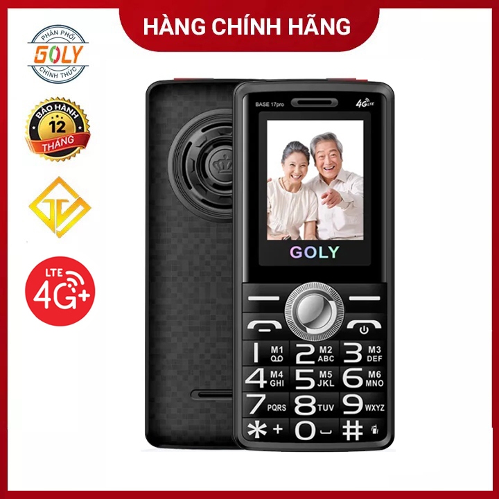 Điện thoại Goly Base 17 Pro 4G LTE ,Chữ to,Loa lớn - Hàng chính hãng ...