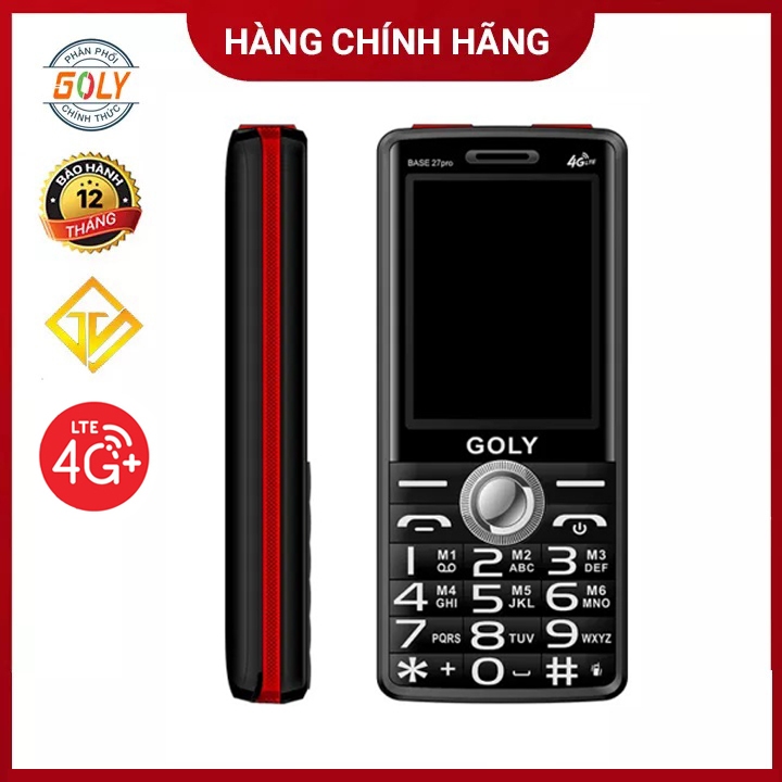 Điện thoại Goly MAX 12 4G LTE ,Đèn pin siêu sáng ,Màn hình lớn - Hàng ...