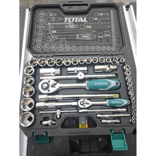THT421441 Bộ 44 Phụ Kiên Gồm Cần Siết Lực 1/4+1/2" & Cần 2 Chiều TOTAL ...