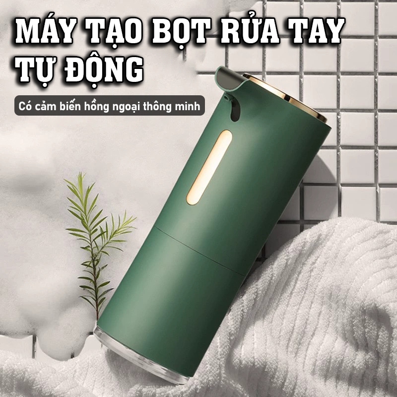 Máy Tạo Bọt Rửa Tay Tự Động Cảm Biến Hồng Ngoại Thông Minh 2 màu đa dạng- K1833 | Shopee Việt Nam