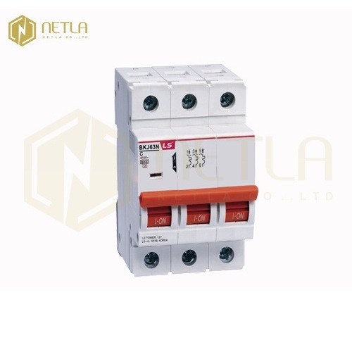 LS cầu dao tự động MCB Aptomat Series LA63N ( BKJ63N ) 3 pha 6A-10A-16A-20A-25A-32A-40A-50A-63A ...