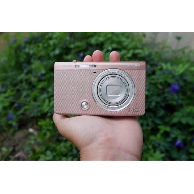 Máy ảnh compact kĩ thuật số vintage Casio exlim ZR50 màu be | Shopee ...