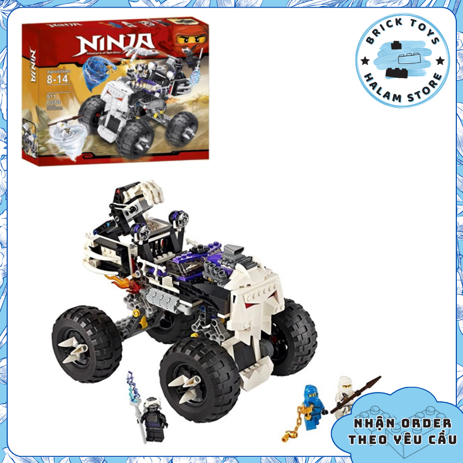 [Order] Mô hình lắp ráp Ninjago pilot LELE 58433 - Đồ chơi xếp hình lắp ...