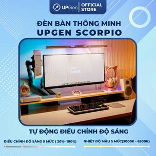 Đèn bảo vệ mắt kẹp bàn UPGEN SCORPIO dùng làm việc/ học tập/ đọc sách ...