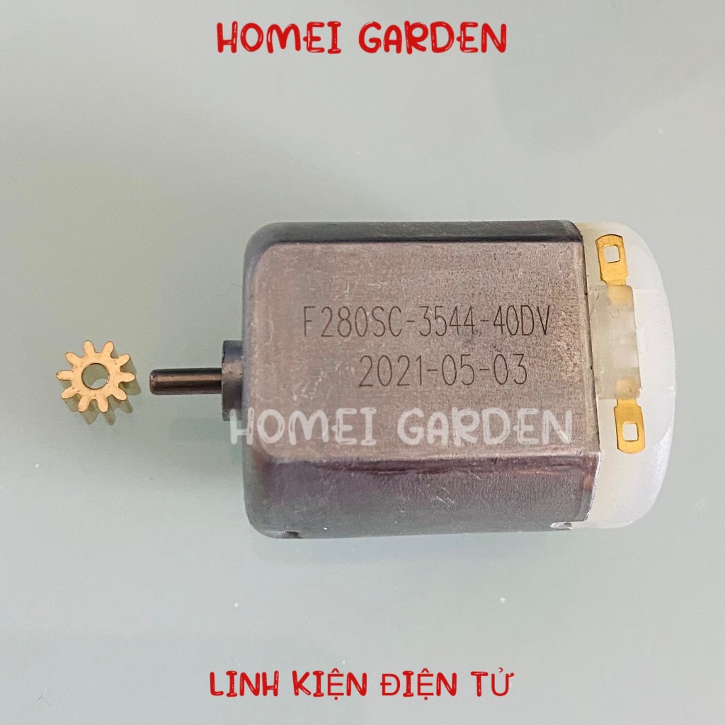 Motor máy tăm nước 280 3.7V, động cơ chuyên dùng cho máy tăm nước có ...