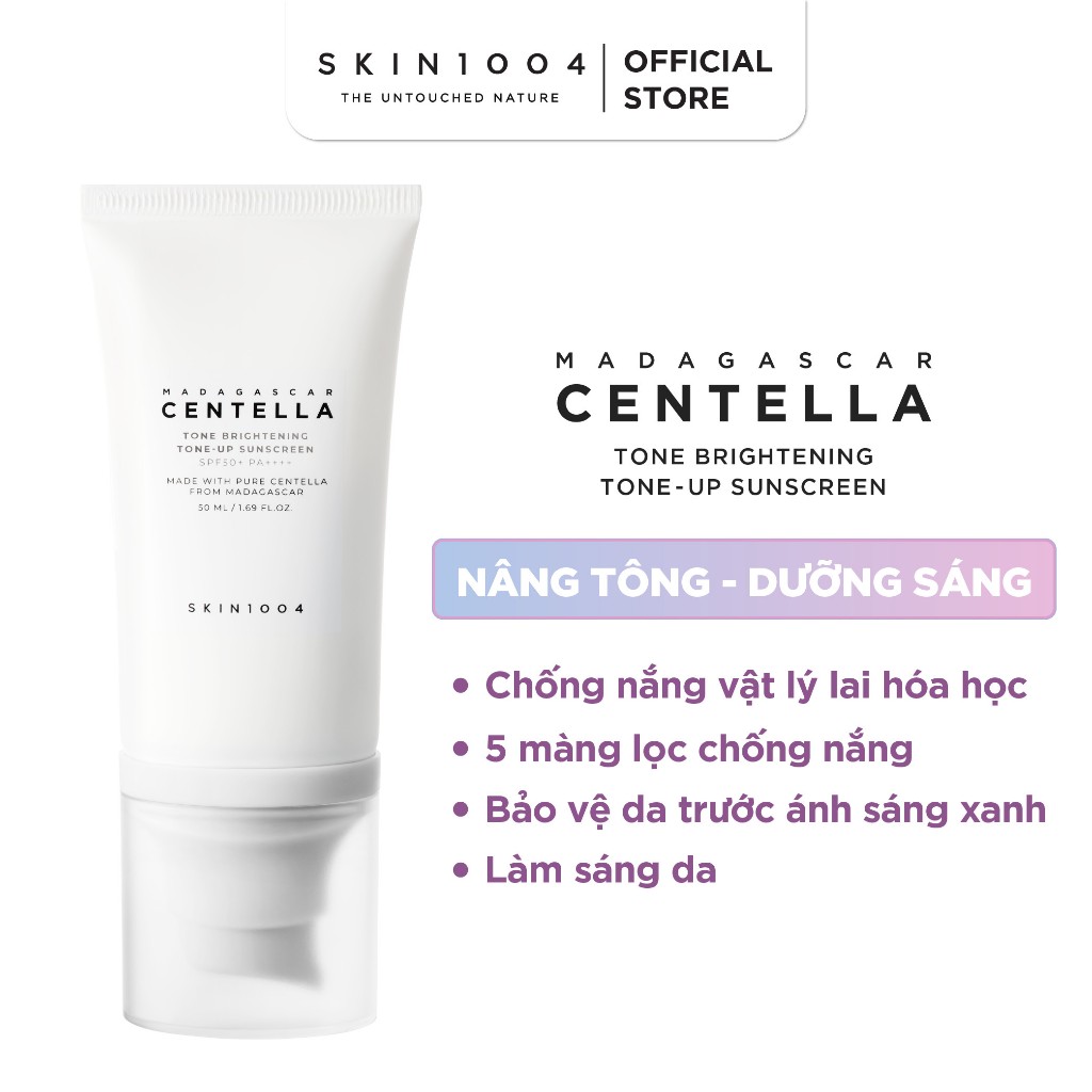 Kem chống nắng SKIN1004 Madagascar Centella Tone Brightening Tone-up ...