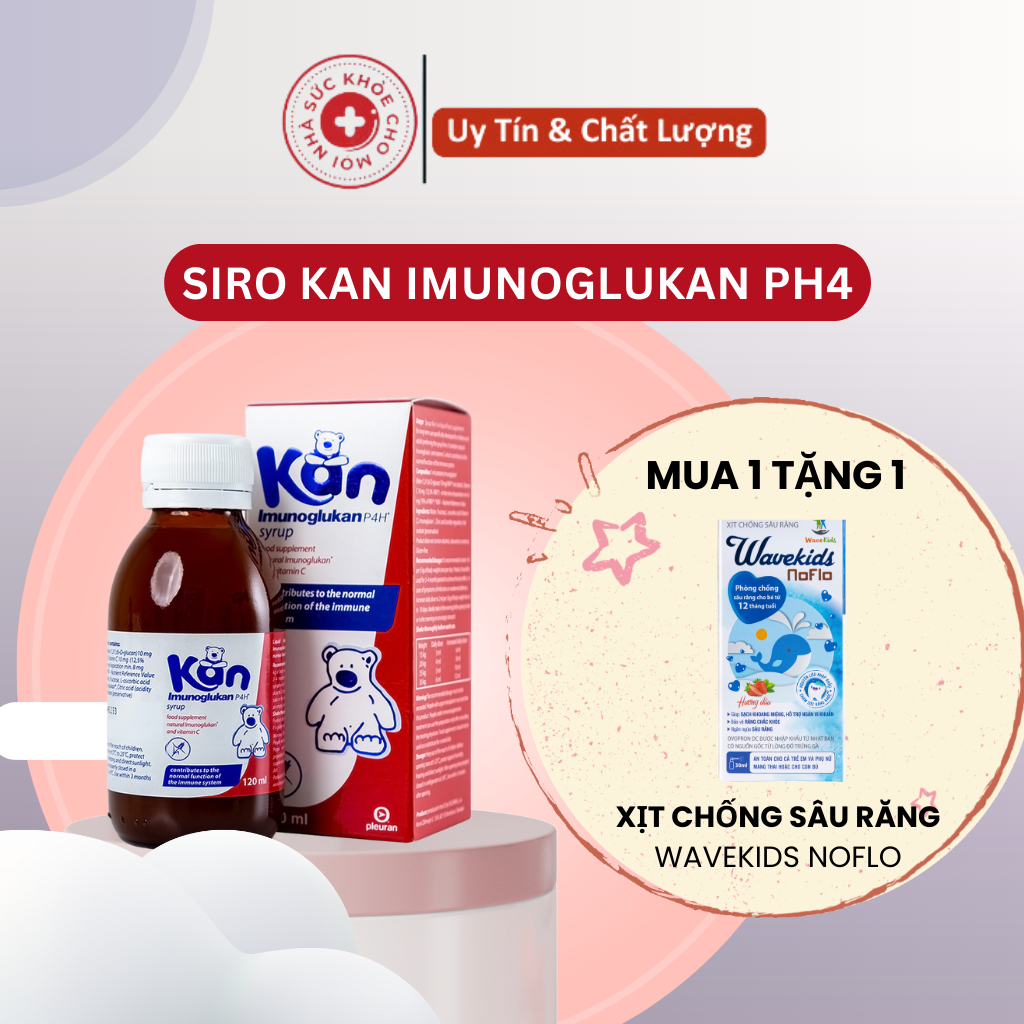 Siro Kan ImunoGlukan.Tăng Cường Miễn Dịch,Tăng Sức Đề Kháng Tự Nhiên ...