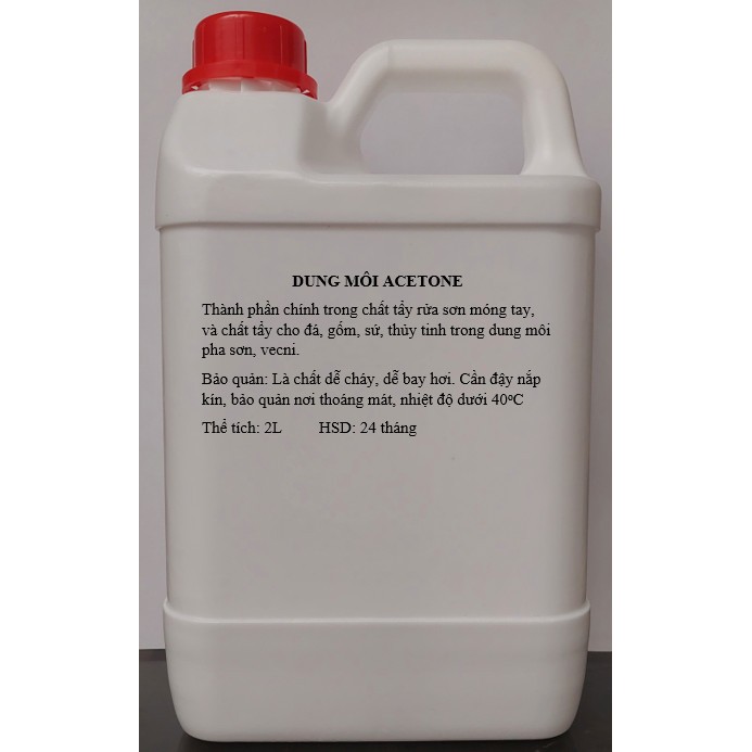 Đã bật hỏa tốc-Dung Dịch Axiton, Axeton 99.5% 2 Lít | Shopee Việt Nam