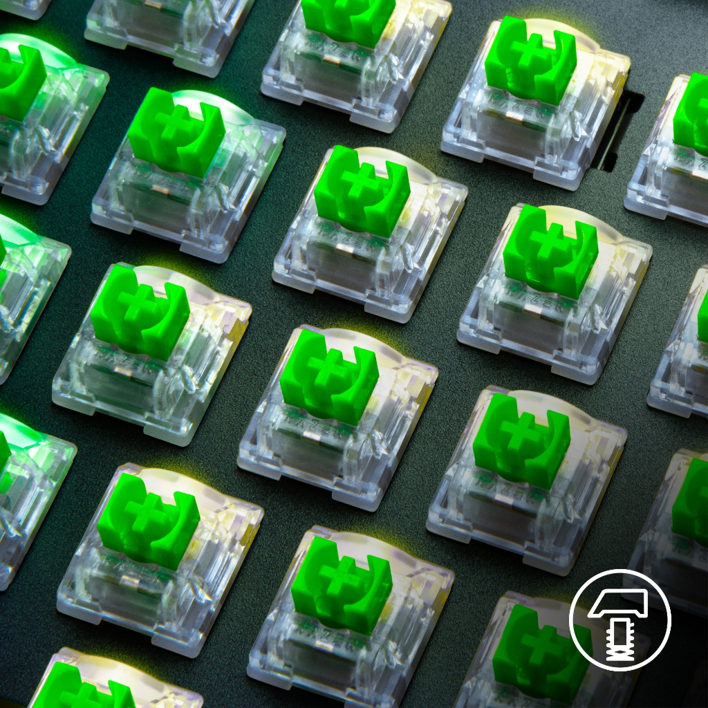Switches Razer Mechanical (Green Clicky Switch) - Clicky and Tactile ...