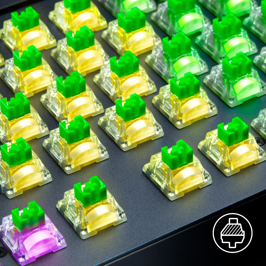 Switches Razer Mechanical (Green Clicky Switch) - Clicky and Tactile ...