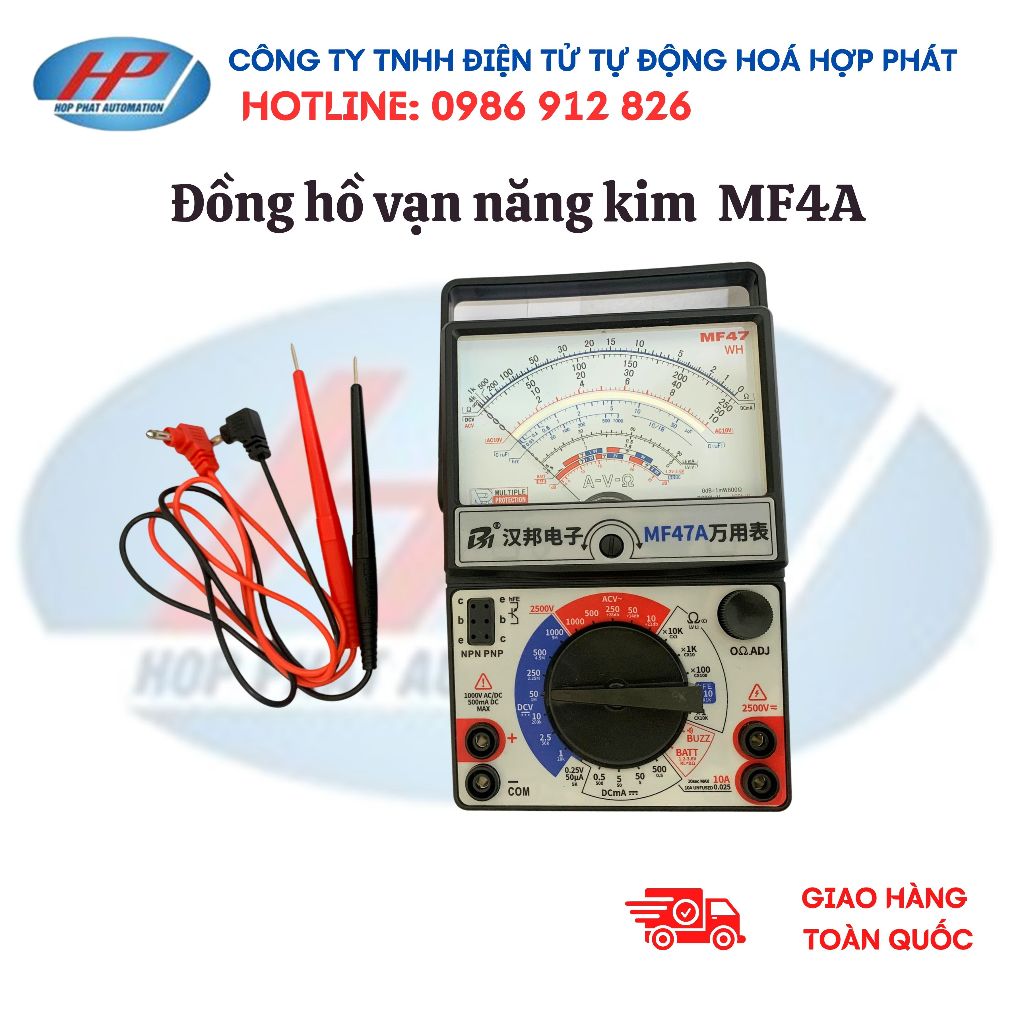 Đồng Hồ Vạn Năng kim Mf47 kèm pin + túi vải | Shopee Việt Nam