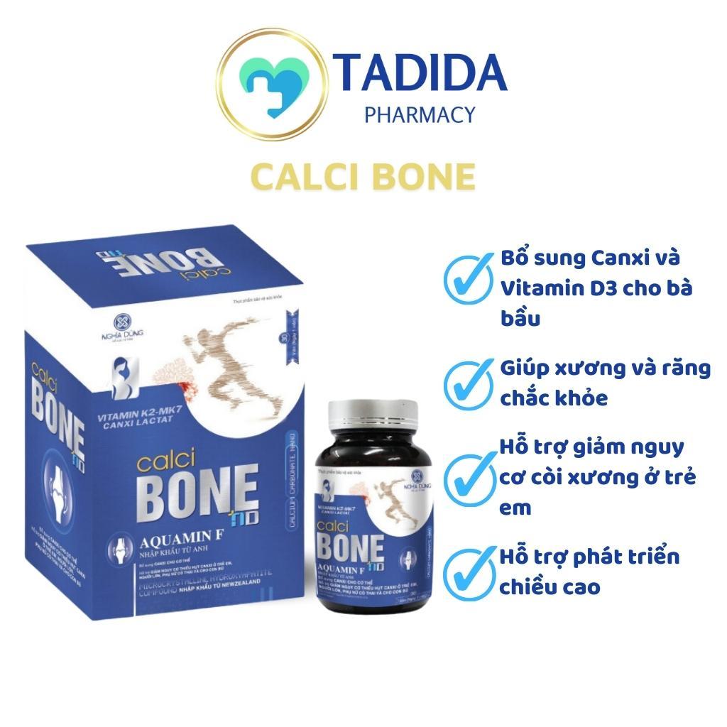 Canxi Cho Bà Bầu Và Người Thiếu Hụt Calci Bone Nd (Hộp 30 Viên) – TADIDA PHARMA | Shopee Việt Nam