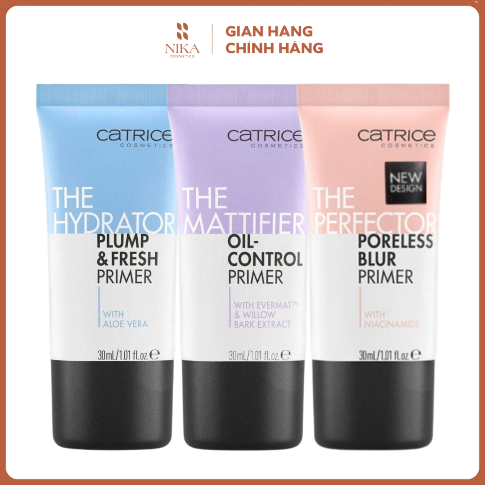 Kem Lót Kiềm Dầu/Dưỡng Ẩm CATRICE Primer 30ml [Nika Cosmetics] | Shopee ...