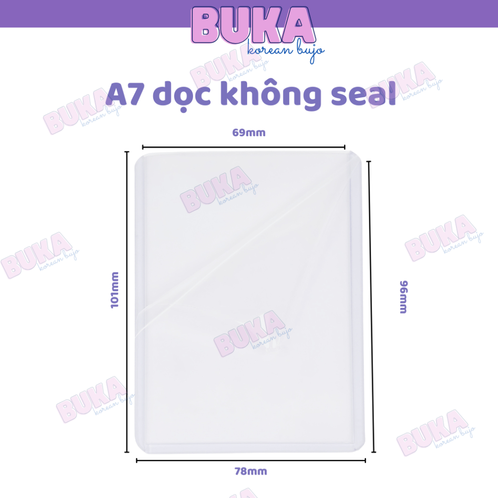 Toploader Buka Kích Thước A7 B8 đựng Card ảnh Idol Kpop đựng Card