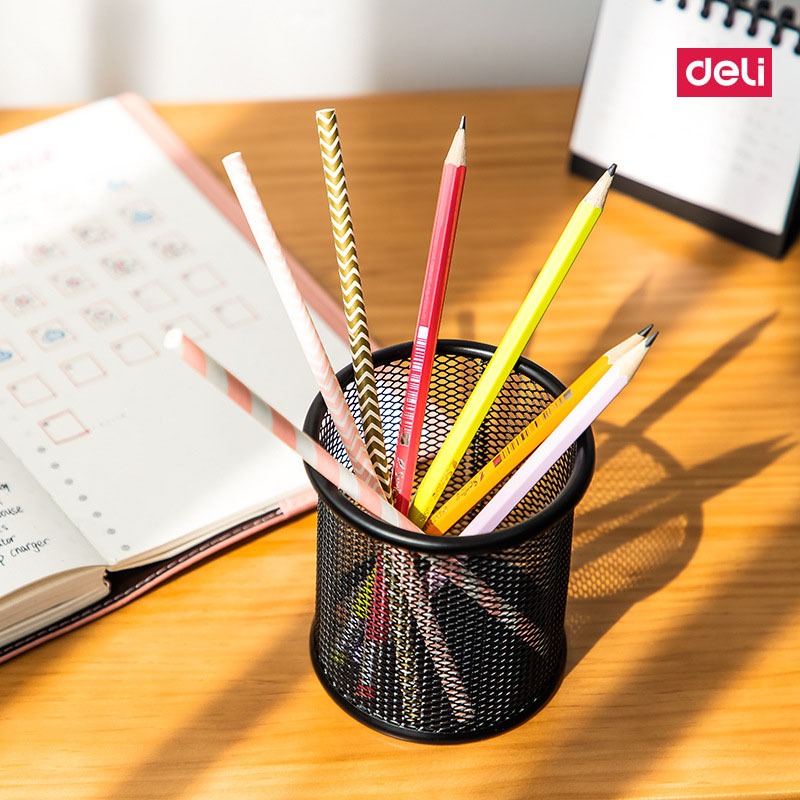 Khay cắm bút, khay đựng bút tròn Deli 9172 | Shopee Việt Nam