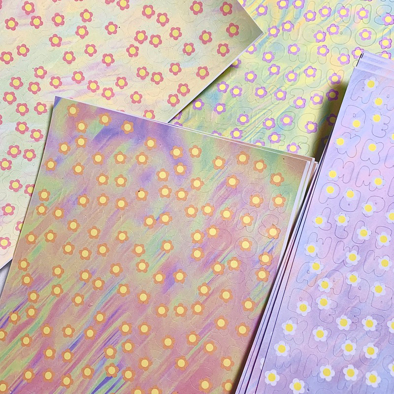 🌸 HOA HOA HOA STICKER 🌸 Moze Sticker Alphabet | Set sticker chữ cái gắn ...