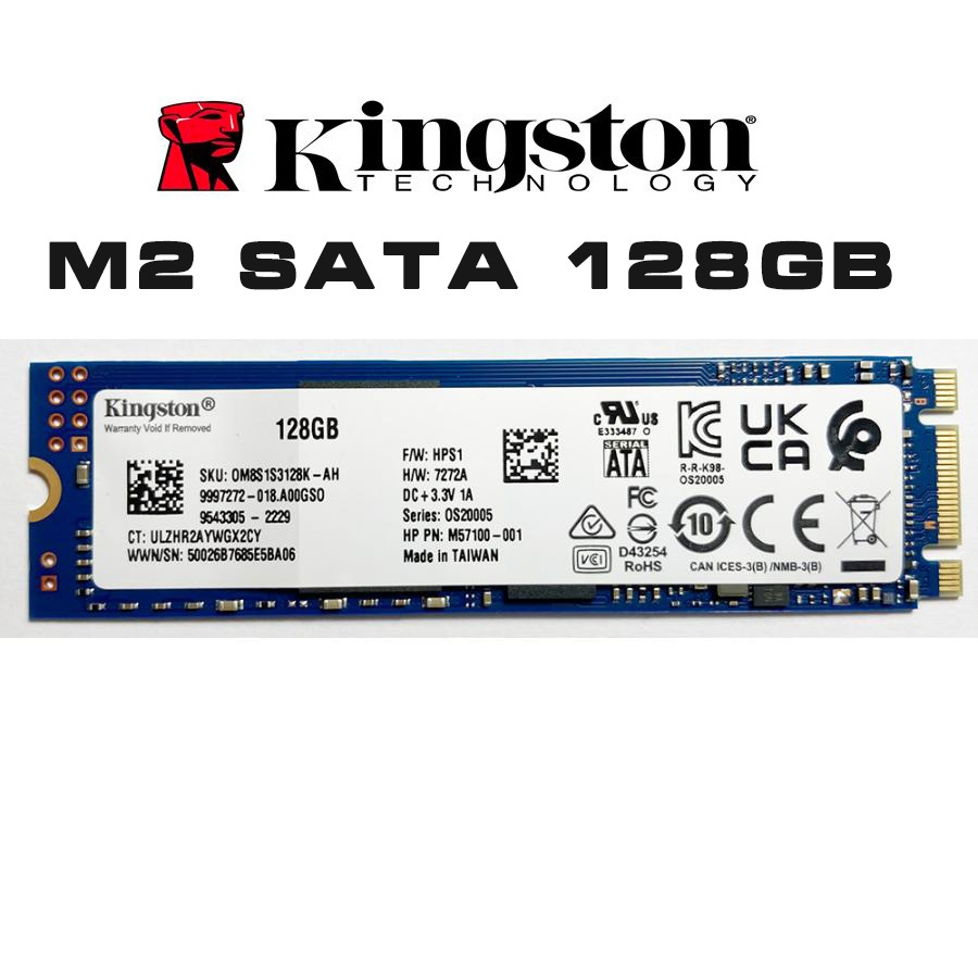Ổ Cứng SSD M2 Sata Kingston 128gb sức khỏe 100% | Shopee Việt Nam