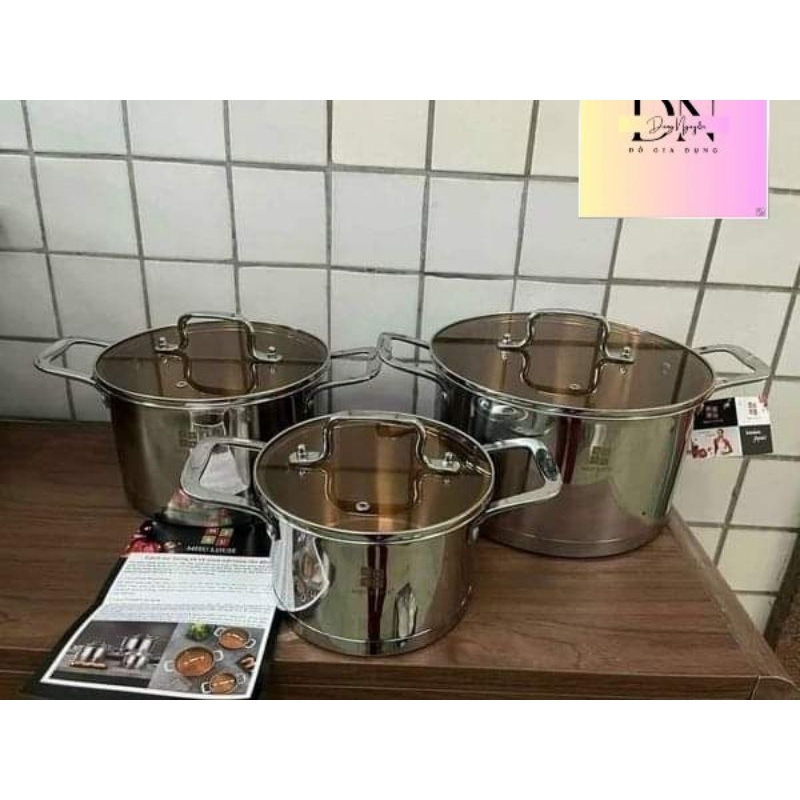 BỘ NỒI CAO CẤP MISU LOUIS | Shopee Việt Nam