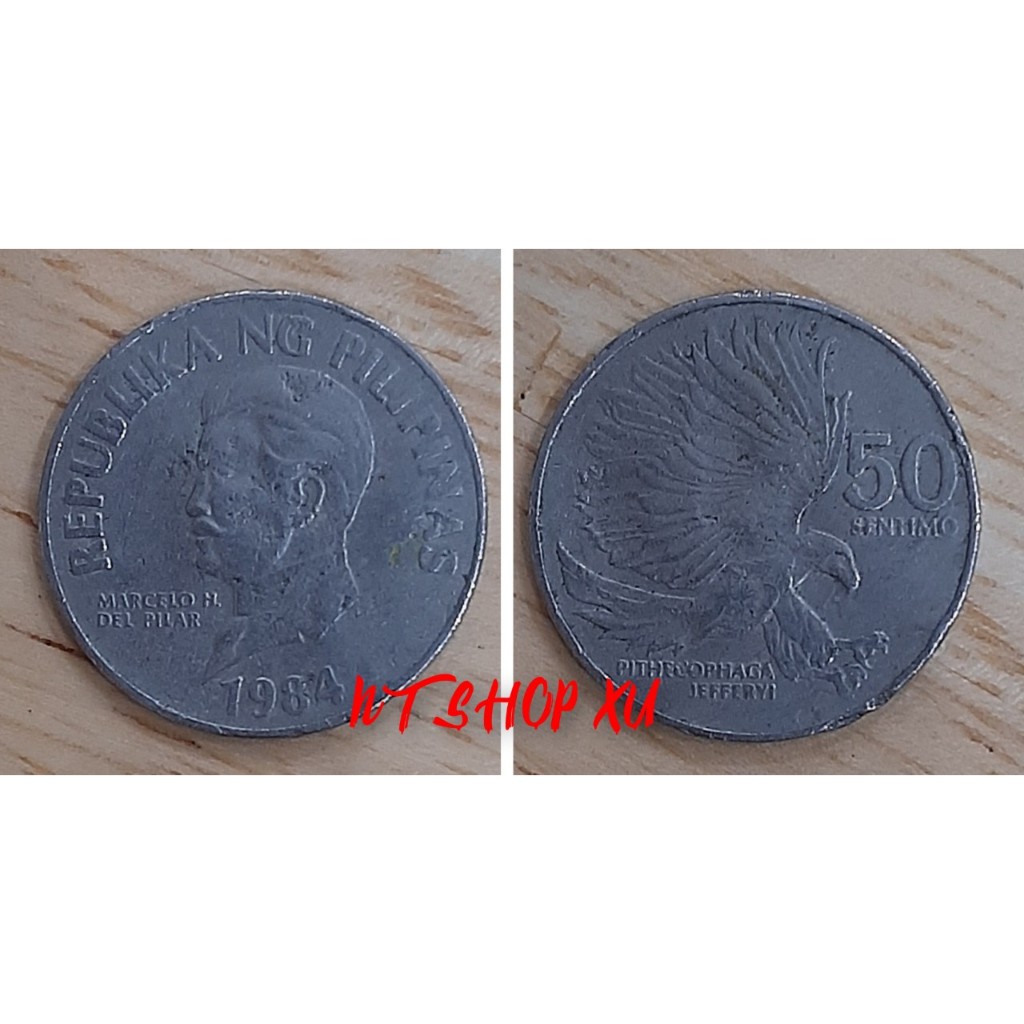 Đồng sưu tầm 50 Sentimo - Large type Philippines ( 1983-1990 ) | Shopee Việt Nam