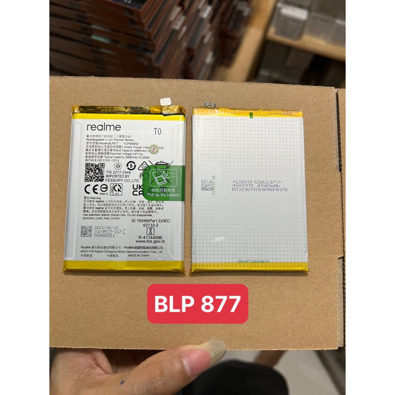 Pin Realme C35 (BlP 877) zin hãng | Shopee Việt Nam