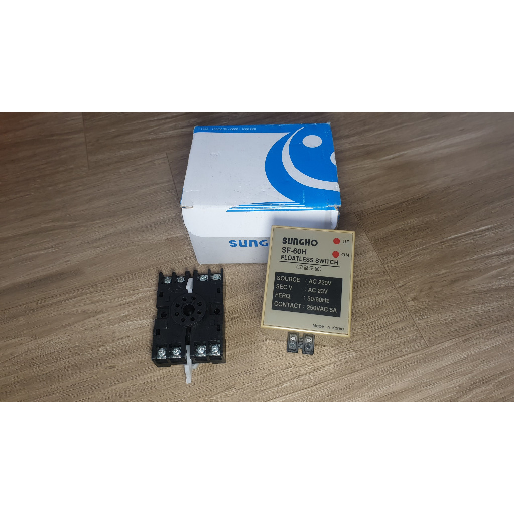 RELAY MỰC NƯỚC SUNGHO SHF-60H 220VAC | Shopee Việt Nam