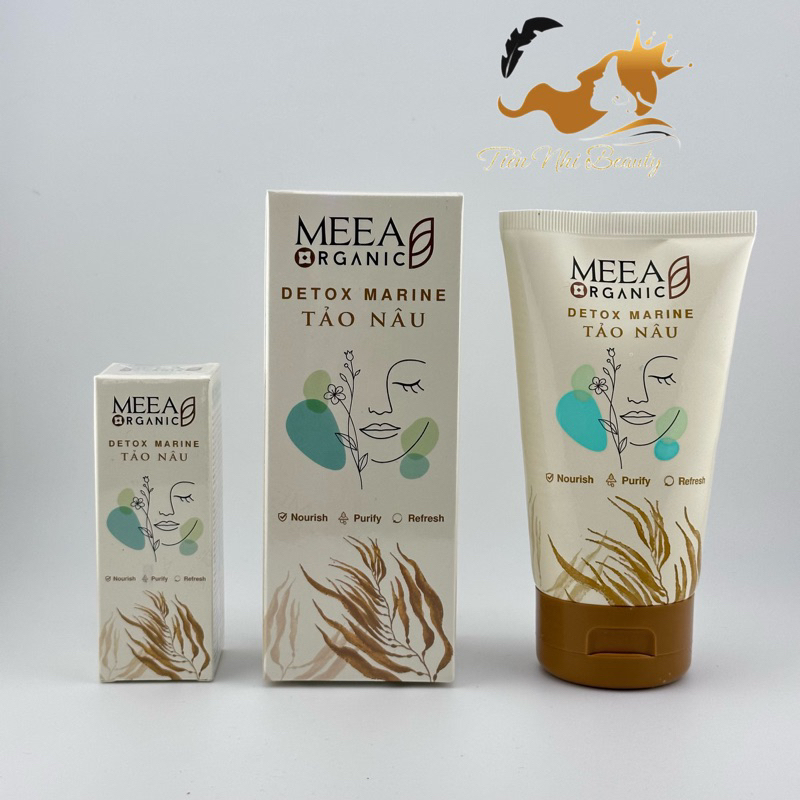 (Tặng Tuyp mini 30ml) Sửa Rửa Mặt Tảo Nâu Detox Marine tặng Tuyp mini ...