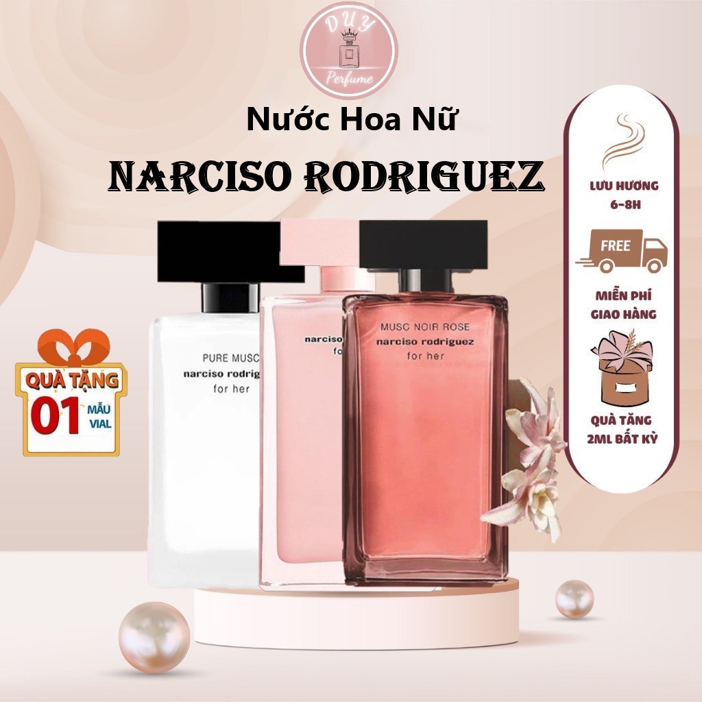Nước Hoa Nữ Narciso Rodriguez For Her Pure Musc Hồng, Narciso Trắng ...