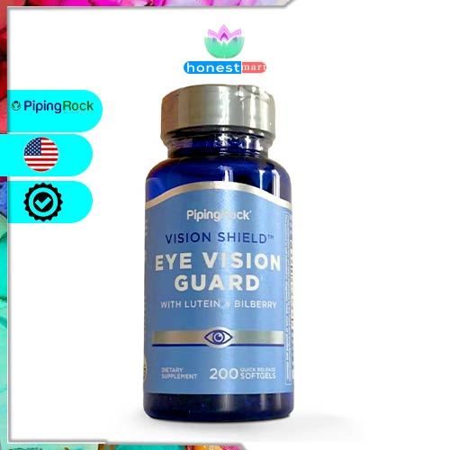 Viên sáng mắt Piping Rock Eye Vision Guard Lutein Bilberry Zeaxanthin ...