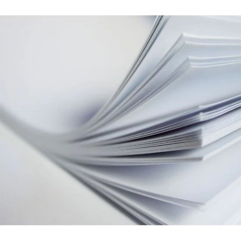 [Rẻ] 350g (khoảng 70-100 tờ tùy độ dày giấy) A4 A5 (có kèm 1 BÌA NÚT Bảo vệ) màu vàng hồng trắng ...