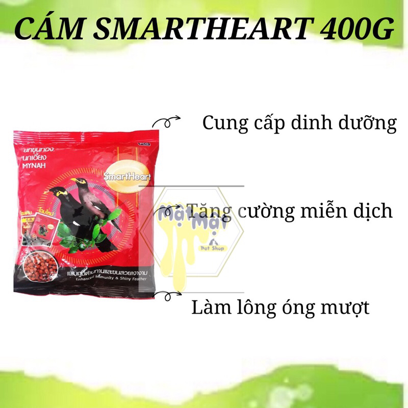 Thức ăn dành cho ch im nh ồng SmartHeart gói 400g | Shopee Việt Nam