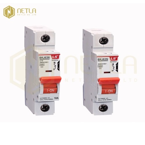 LS (HÀNG CHÍNH HÃNG) cầu dao tự động MCB Aptomat LS Series BKJ63N 1 pha 6A-10A-16A-20A-25A-32A ...