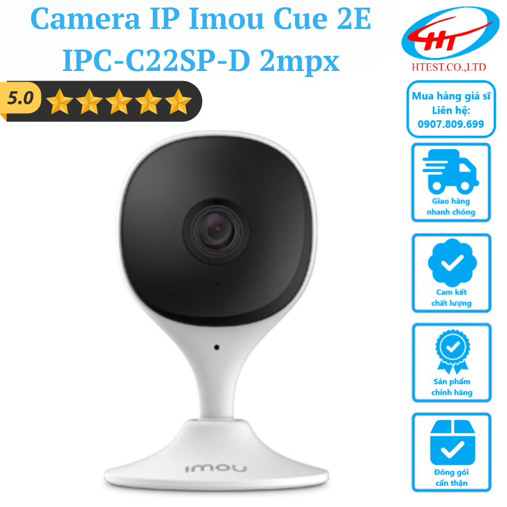 [IPC - C22SP] Camera IP Imou Cue 2E-D-C22SP-D-2MPX Model 2021 - Hàng chính hãng | Shopee Việt Nam