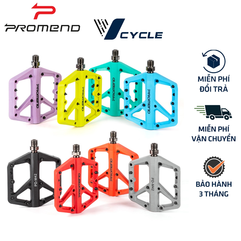 [Chính hãng PROMEND] Pedal bàn đạp xe đạp leo núi MTB Promend PD-M42 ...