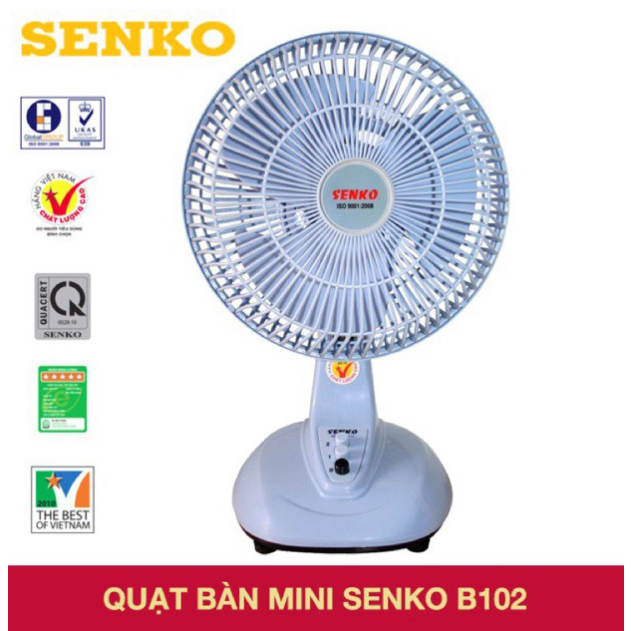 Quạt Bàn mini SENKO B102, Bảo Hành Chính Hãng | Shopee Việt Nam