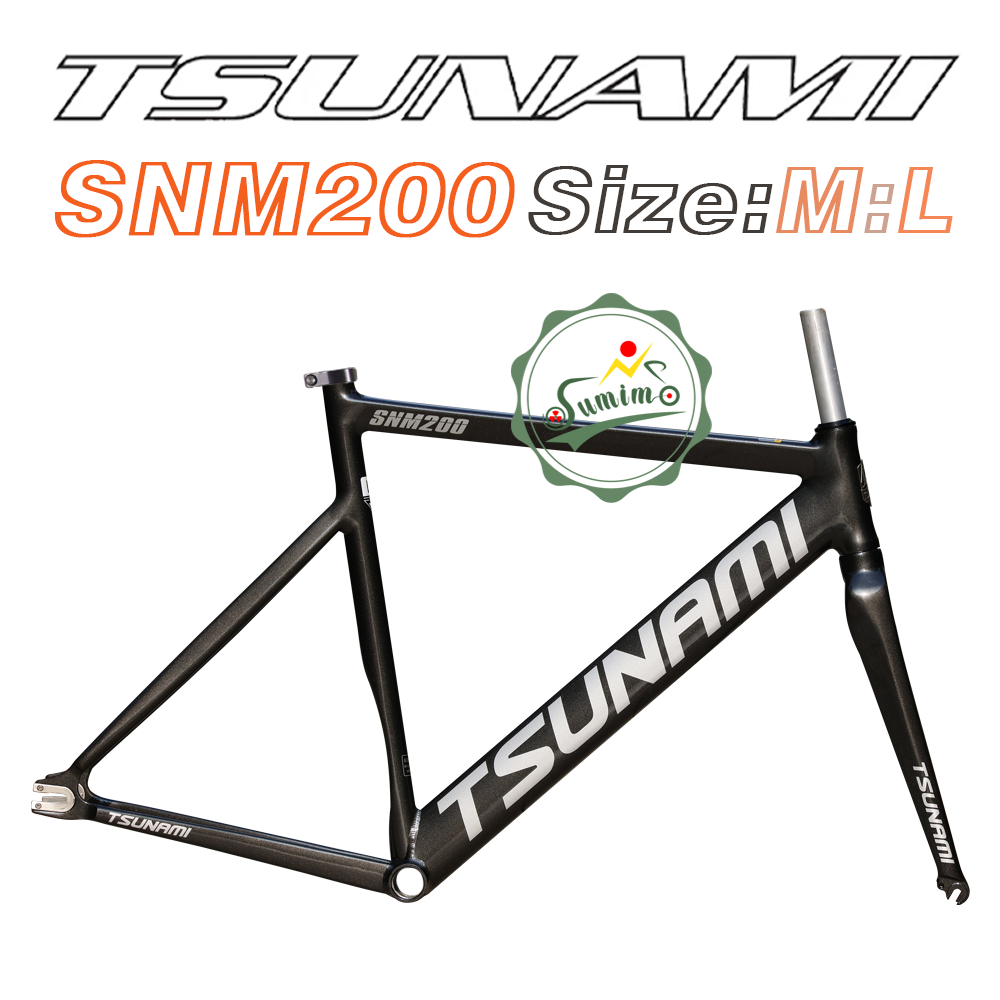 Sườn fixed gear TSUNAMI SNM200 phuộc nhôm | Shopee Việt Nam