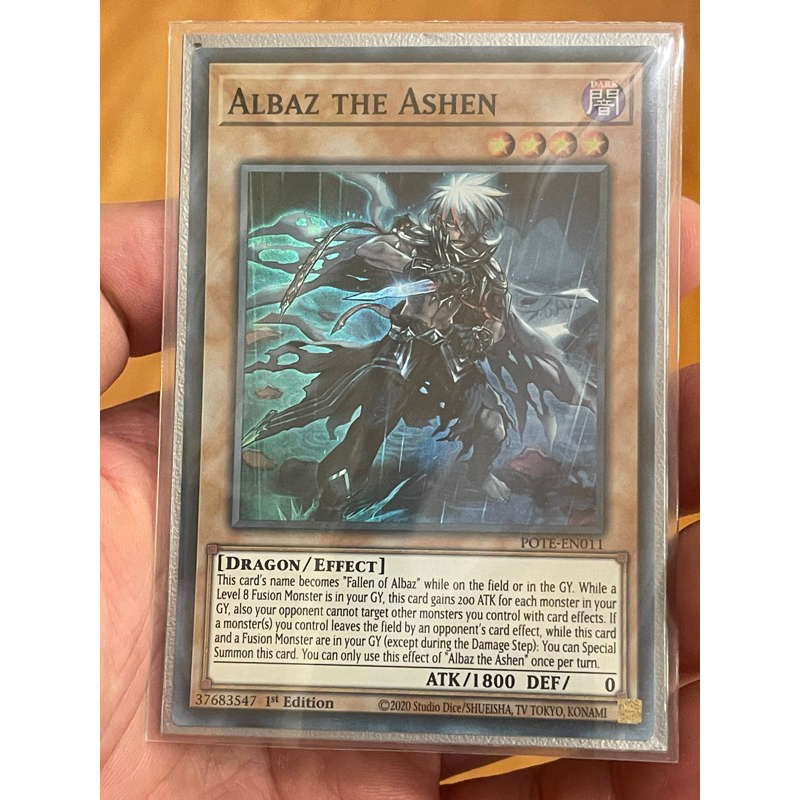 Albaz the Ashen - POTE-EN011 - Super Rare 1st Edition (Faded Foil) | Shopee Việt Nam