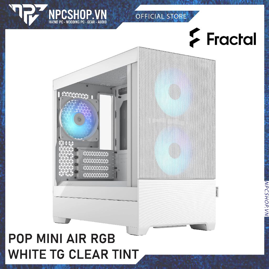CASE MÁY TÍNH FRACTAL DESIGN POP MINI AIR RGB WHITE TG CLEAR TINT ...