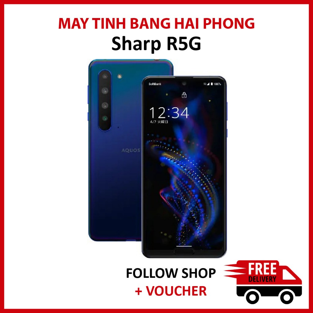 Điện thoại Sharp Aquos R5G RAM 12/256GB màn hình 120Hz chip Snapdragon 865 5G | Shopee Việt Nam