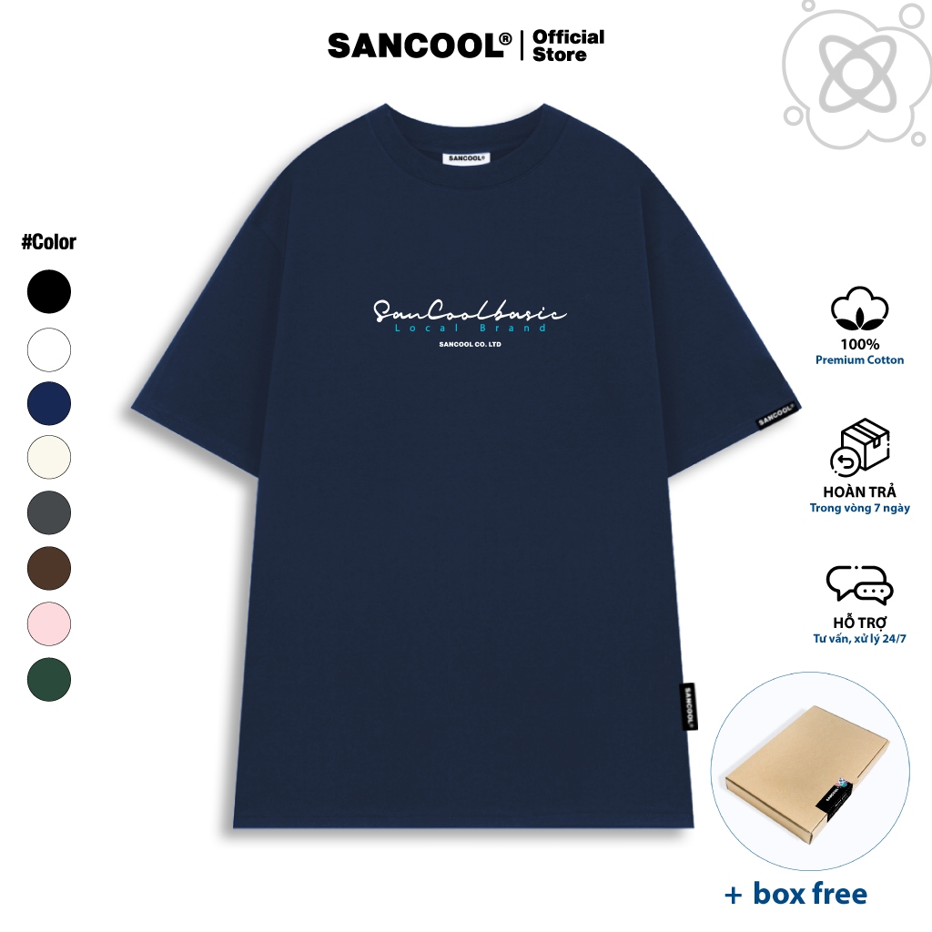 Áo Thun Local Brand Sancool Unisex Premium Cotton Sancoolteamltd ...