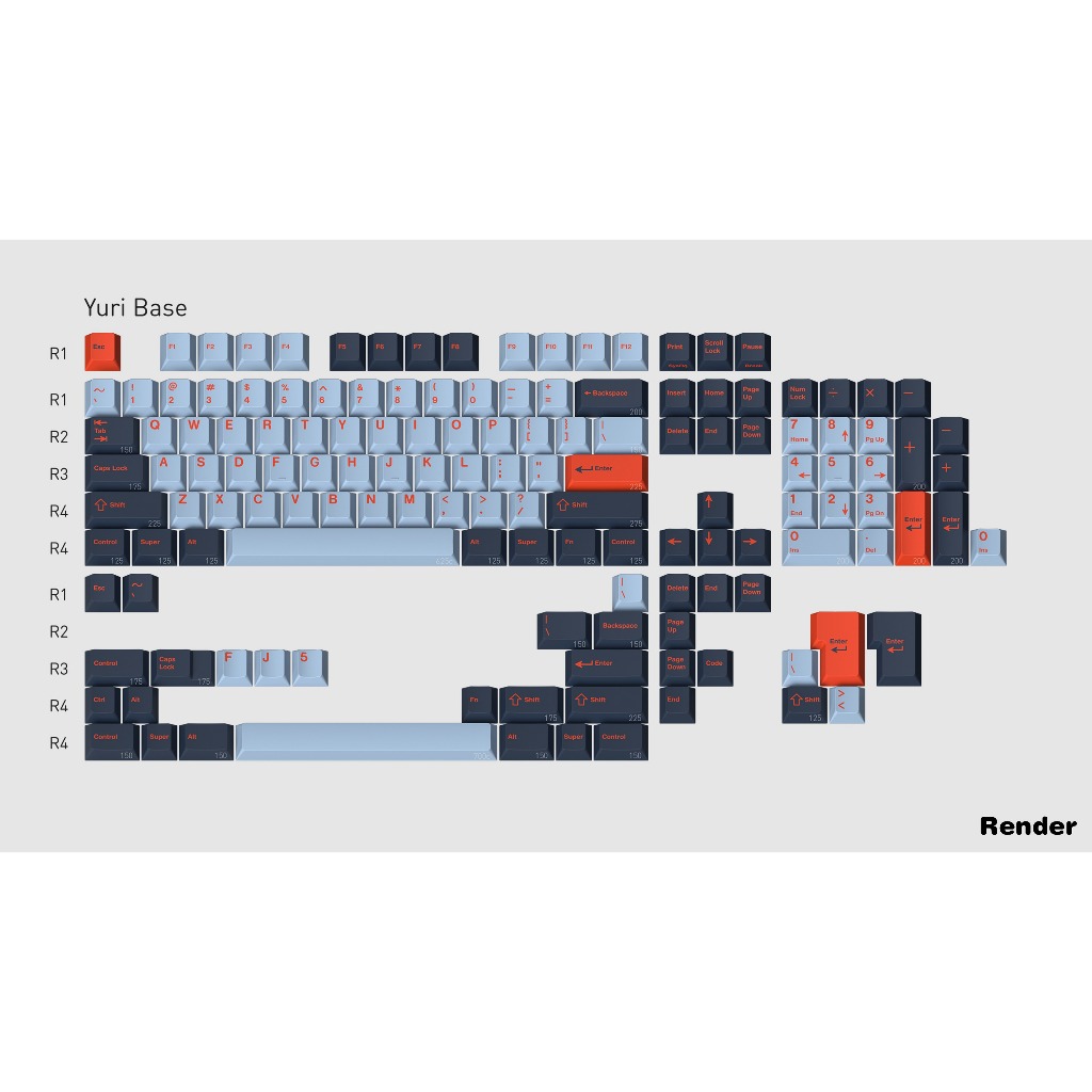 [HỎA TỐC HN - HCM] Bộ nút bàn phím cơ | GMK YURI R2 Keycap | ABS ...