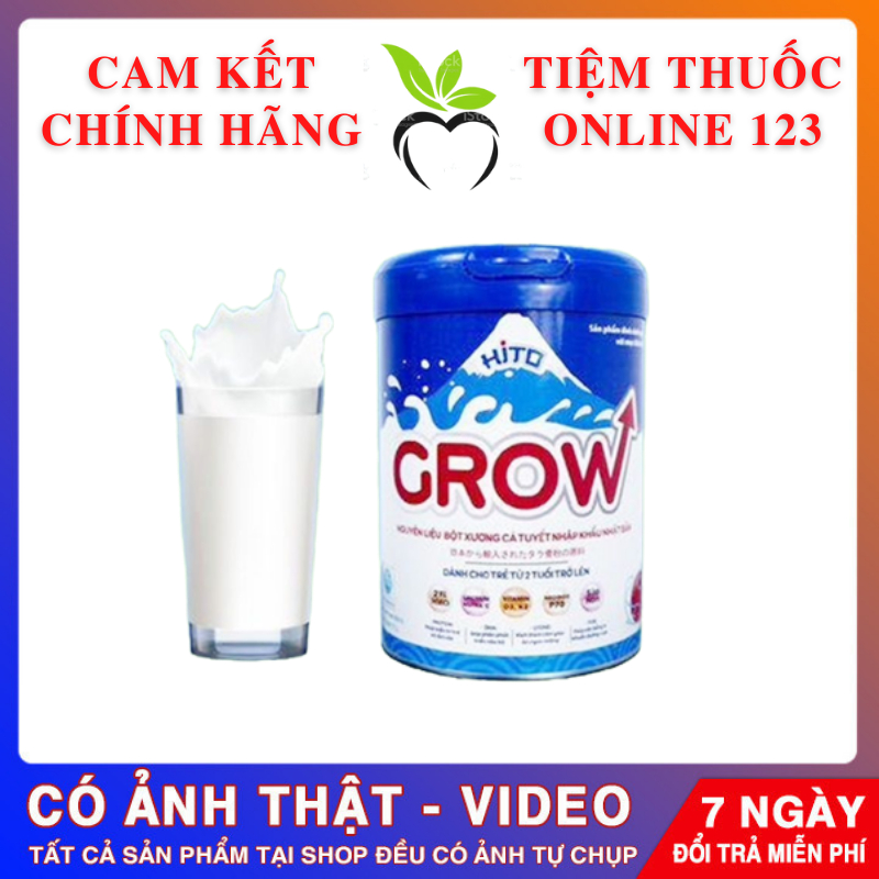 [ CHỤP THẬT - CHÍNH HÃNG ] Sữa Canxi Hito Grow Phát Triển Chiều Cao ...