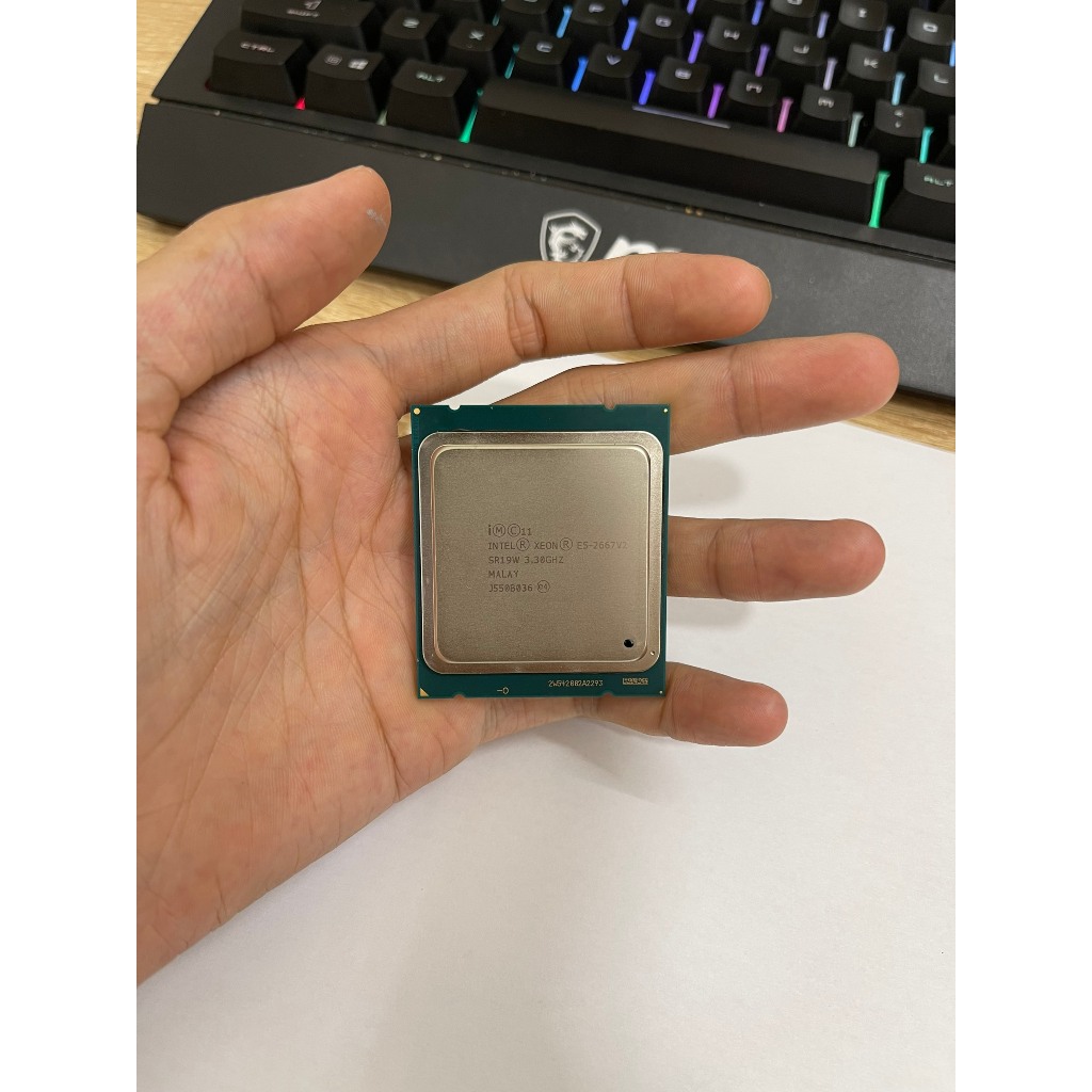 CPU E5- 2667v2 Xung cơ bản 3.30 GHz Up to 4.0GHz CPU | Shopee Việt Nam